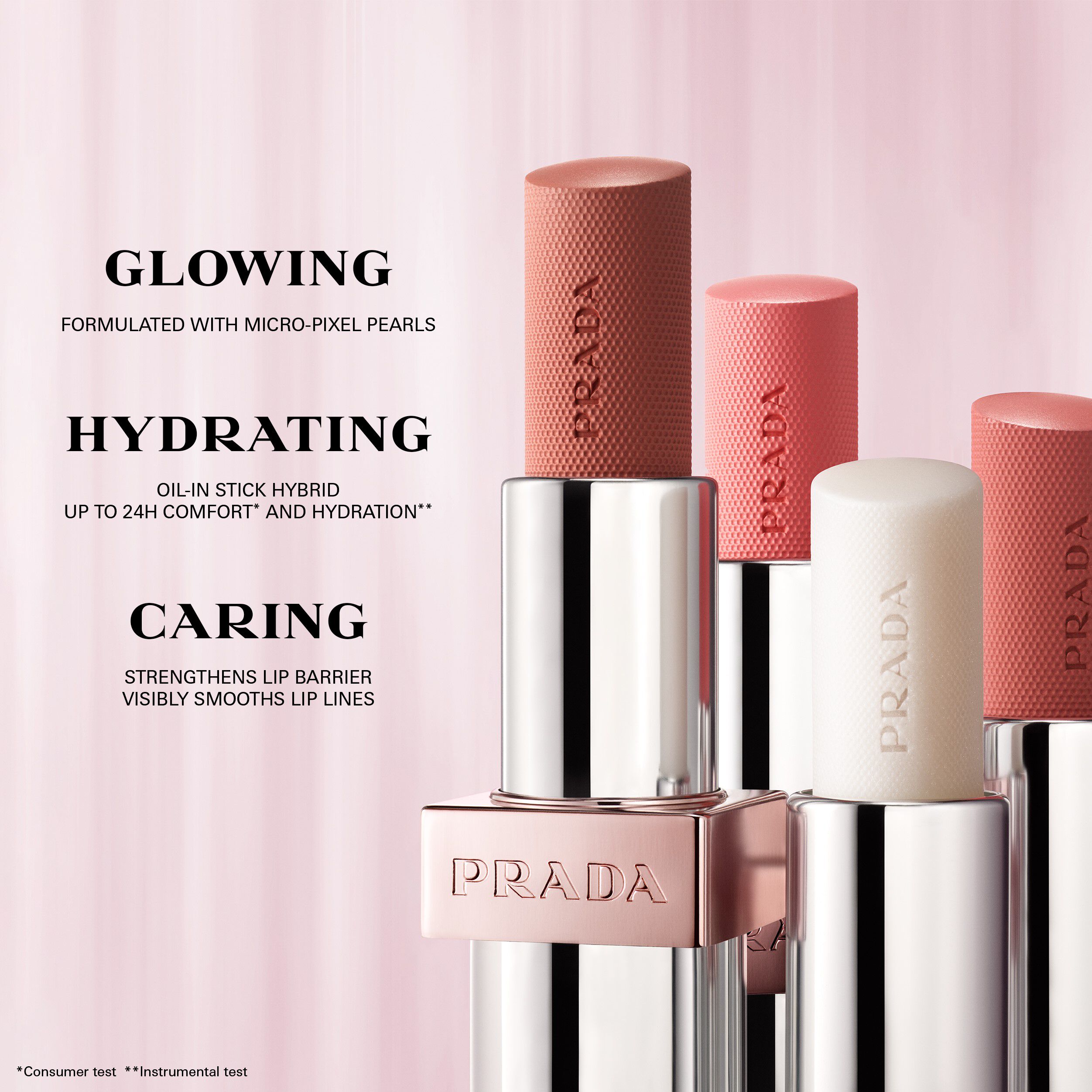 Prada Light Glowing Lip Oil Stick | Prada Beauty